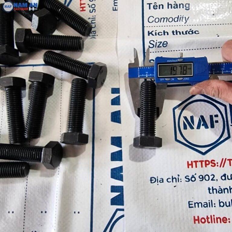 Bu lông inox 304 M4, M5, M6, M8, M10, M12, M14, M16, M18, M20, M22, M24, M27