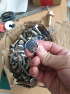 Bu lông inox 304 M4, M5, M6, M8, M10, M12, M14, M16, M18, M20, M22, M24, M27