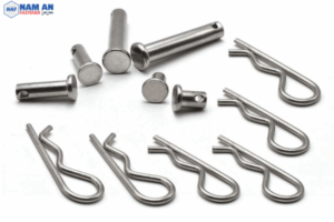 Chốt Pin Định Vị M8x40, M10x25, M10x30, Trục Cài Chốt Chẻ